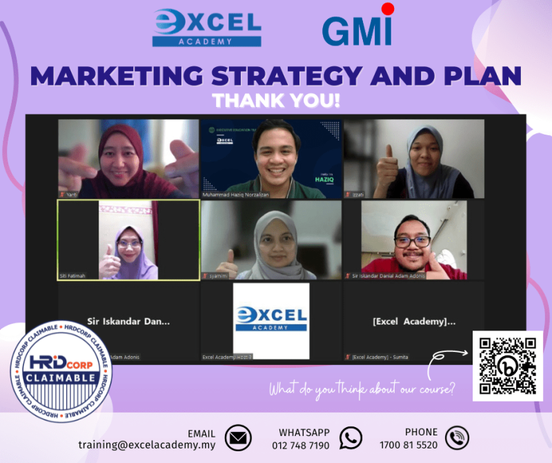 𝗠𝗮𝗿𝗸𝗲𝘁𝗶𝗻𝗴 𝗦𝘁𝗿𝗮𝘁𝗲𝗴𝘆 𝗮𝗻𝗱 𝗣𝗹𝗮𝗻 course with 𝗚𝗲𝗿𝗺𝗮𝗻-𝗠𝗮𝗹𝗮𝘆𝘀𝗶𝗮𝗻 𝗜𝗻𝘀𝘁𝗶𝘁𝘂𝘁𝗲 (𝗚𝗠𝗜 ...