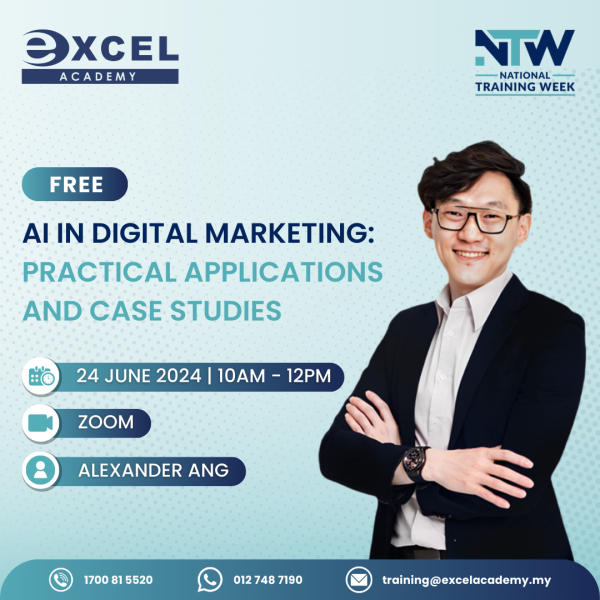 National Training Week (NTW) 2024 - AI in Digital Marketing: Practical ...